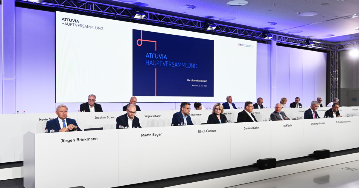 Hauptversammlung 2023: Atruvia treibt Digitalisierung des Bankings ...